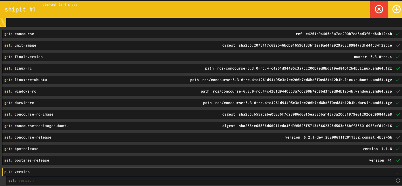 Why is the `concourse-release` not using the correct version of the branch? · Issue #5757 ...