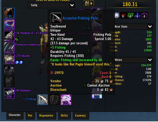 High Test Eternium Fishing Line Incorrect Value · Issue #21 · Repooc ...