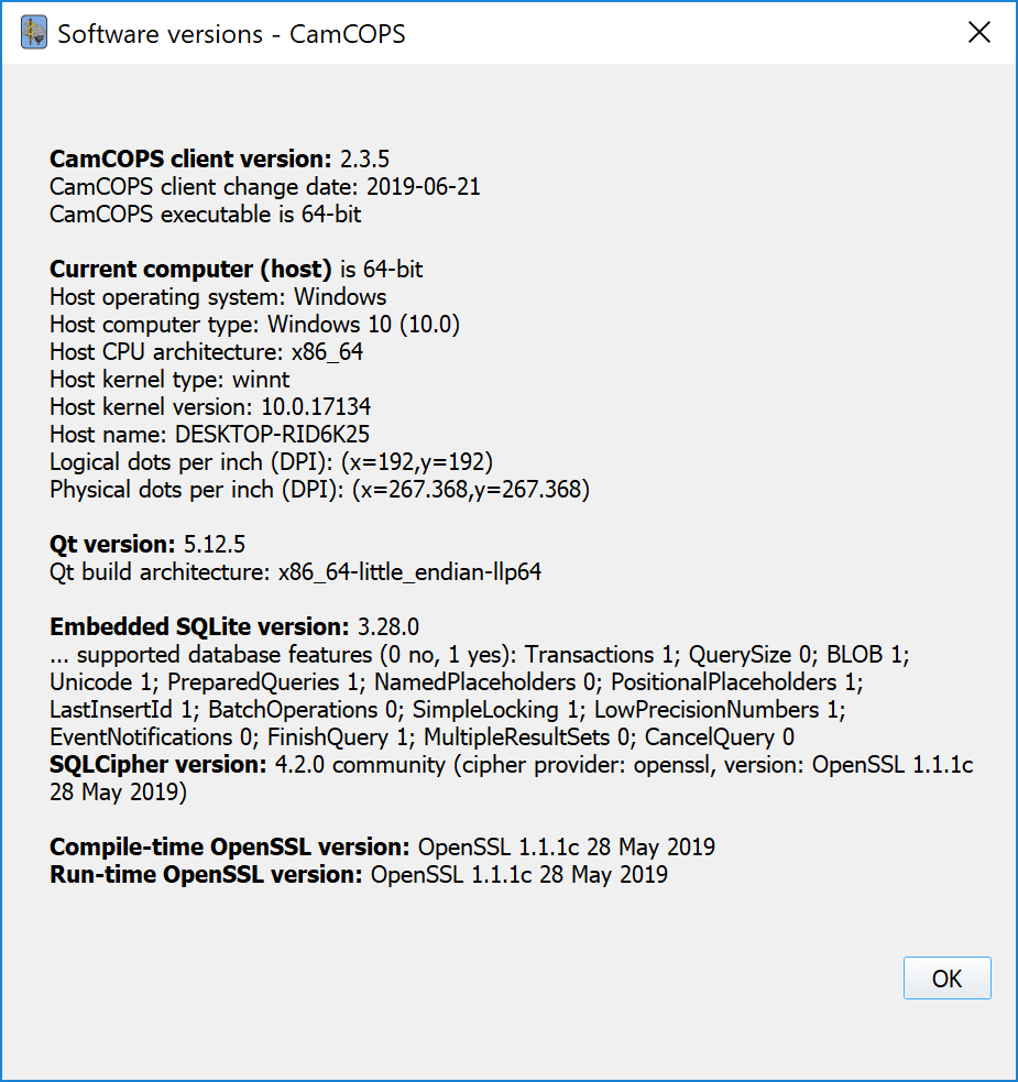 Artefacts On Windows Client Vs 2019 Bug · Issue 37 · Ucam Department Of Psychiatrycamcops 