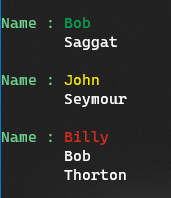 Console output truncated with an ellipsis causes remaining text to shift to the left when using ...