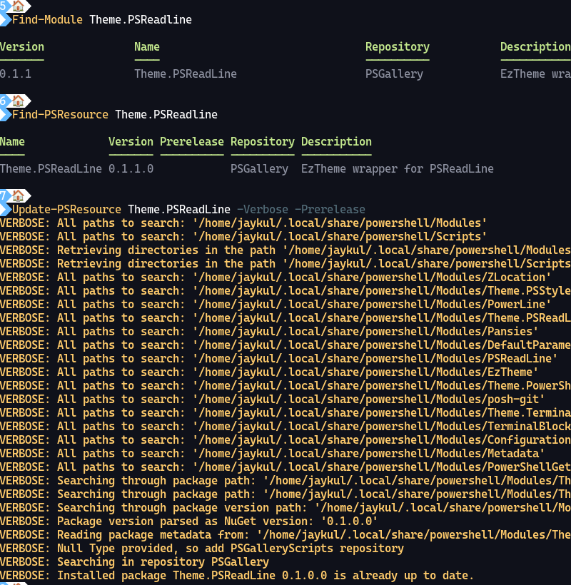 Can't update modules · Issue #1003 · PowerShell/PSResourceGet · GitHub