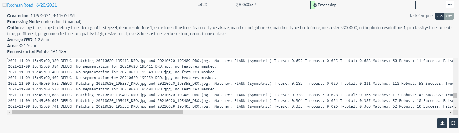 Possible Bug: --matcher-type does not seem to override opensfm config.py · Issue #1368 ...