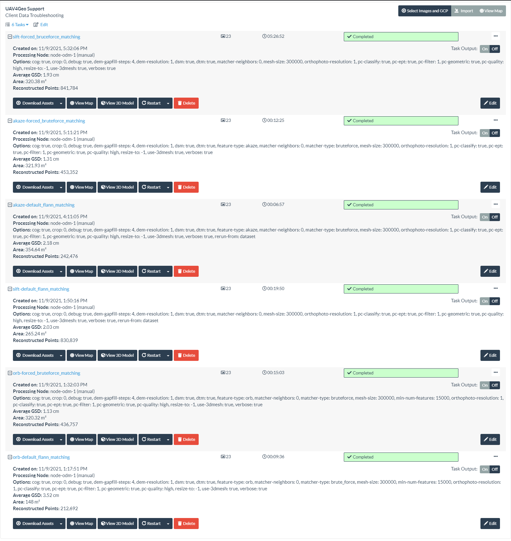 Implementation Issue: ORB/AKAZE/Binary Features incompatible with FLANN · Issue #1370 ...