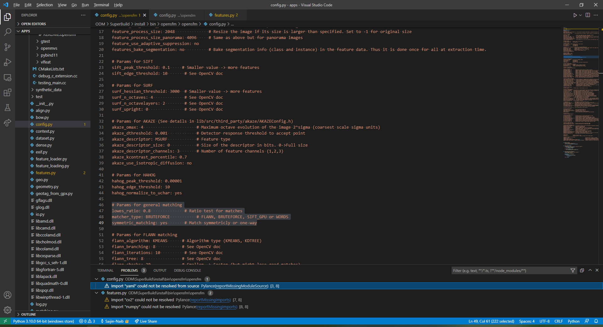 Implementation Issue: ORB/AKAZE/Binary Features incompatible with FLANN ...