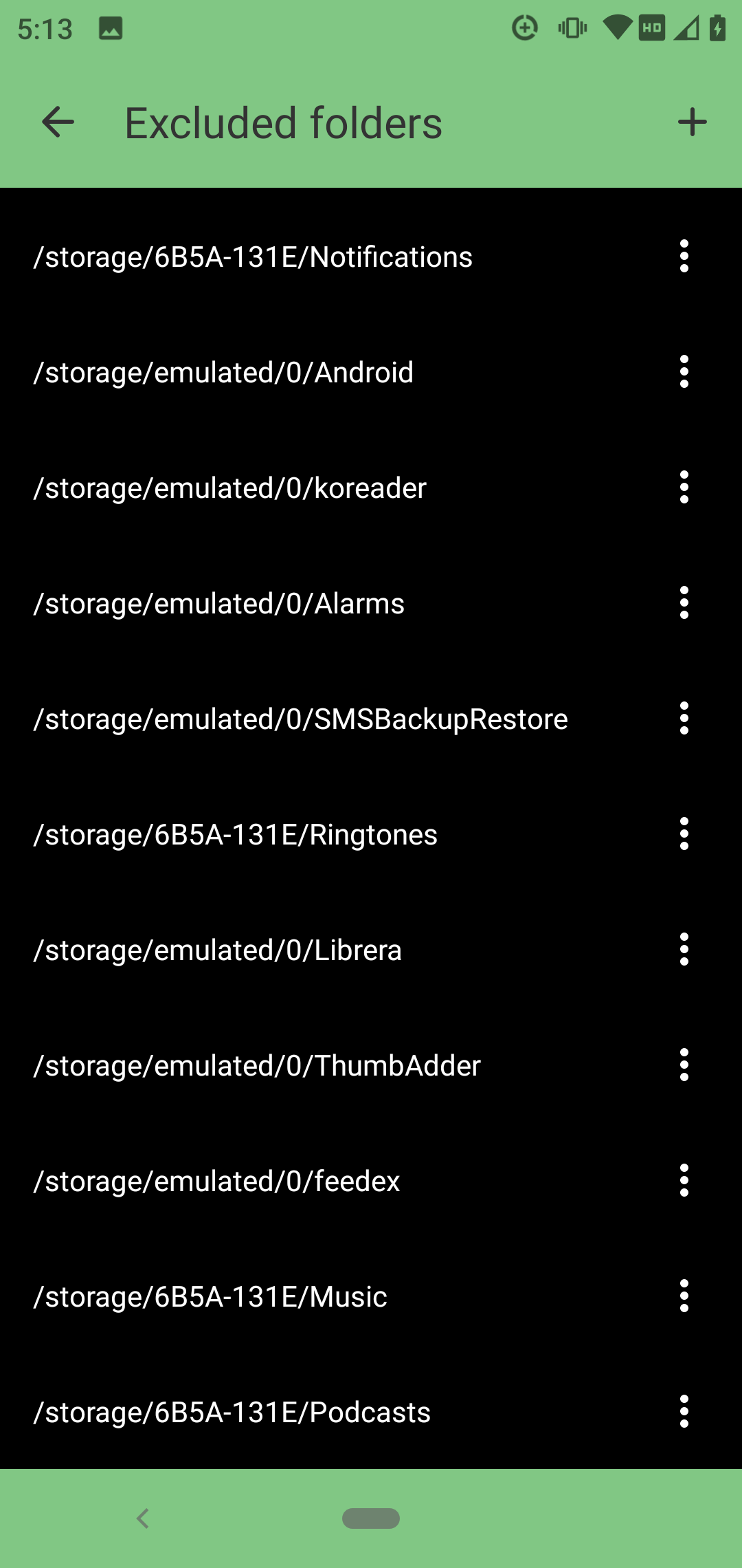 Bug: Excluded Folders are not recursive · Issue #2703 · SimpleMobileTools/Simple-Gallery · GitHub
