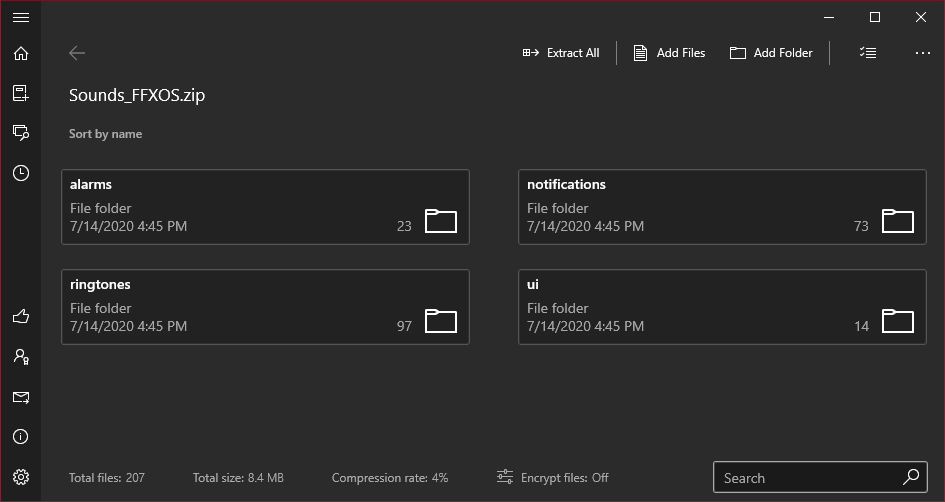 ZIP (Deflate64 - Ultra) Decompression Issues · Issue #406 · SimpleMobileTools/Simple-File ...