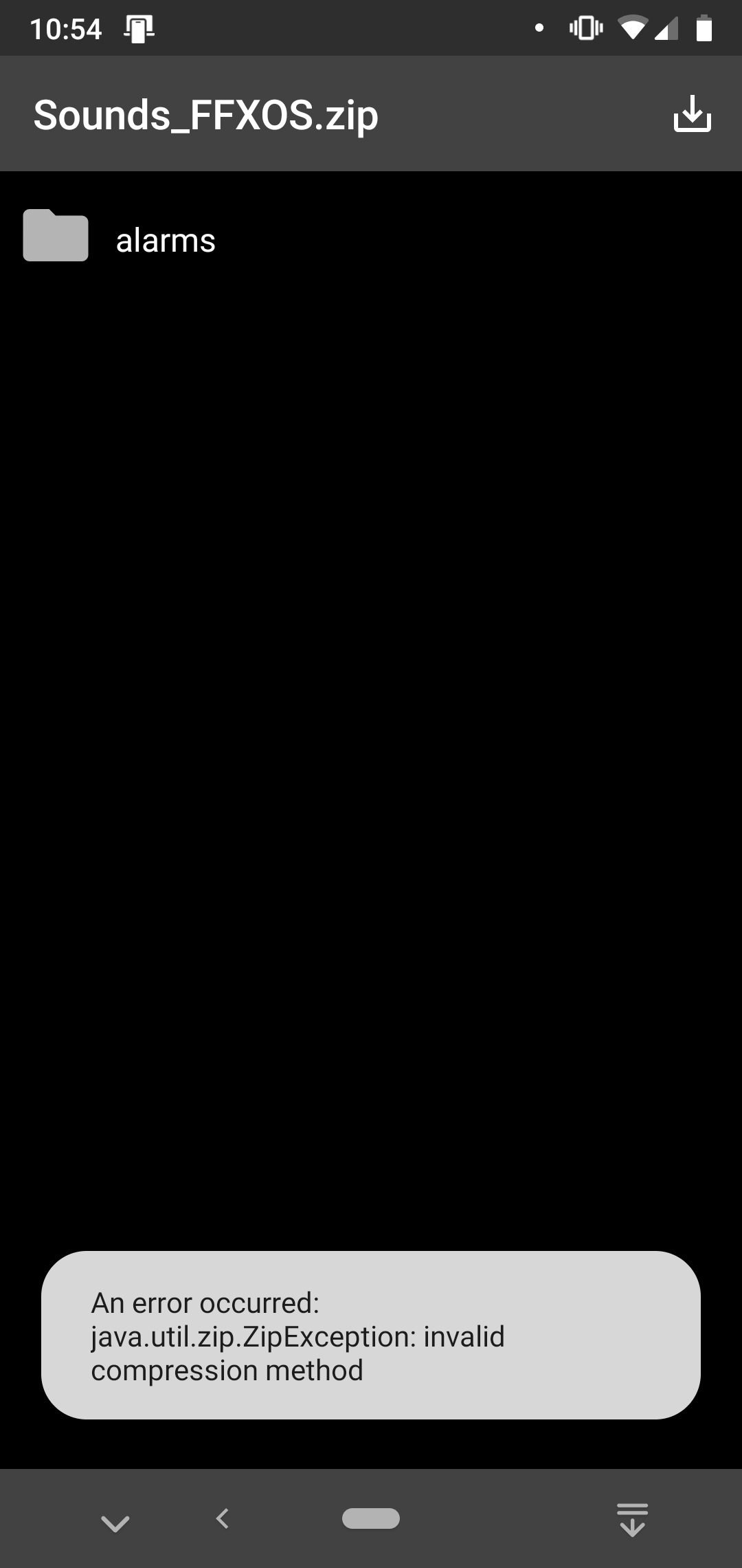 ZIP (Deflate64 - Ultra) Decompression Issues · Issue #406 · SimpleMobileTools/Simple-File ...