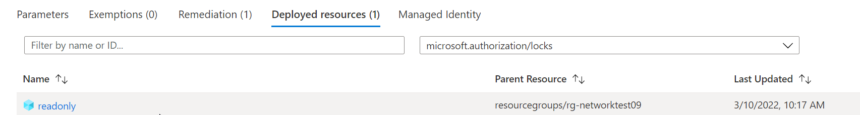 Deployifnotexists remediation task is not being triggered when trying to deploy a resource lock ...