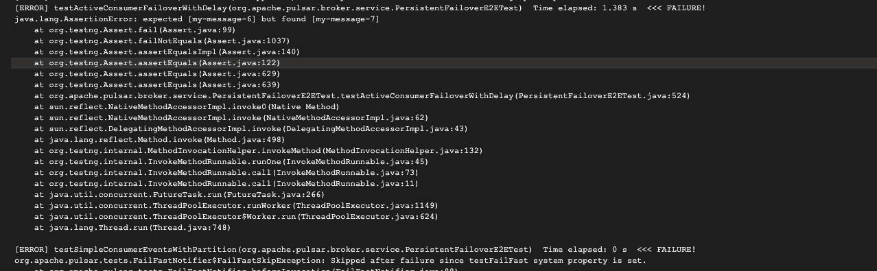 Flaky Test Orgrvicepersistentfailovere2etest 