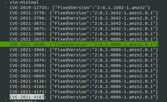 Trivy Container Scan Results vs AWS Inspector · Issue #1718 ...