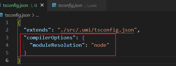 tsconfig.json 中 `moduleResolution` 的值是错的 · Issue #11174 · umijs/umi · GitHub