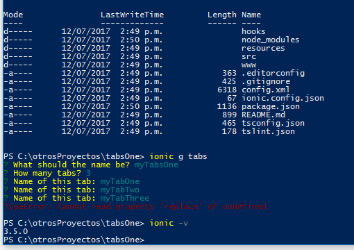 Generators Typeerror Cannot Read Property Replace Of Undefined