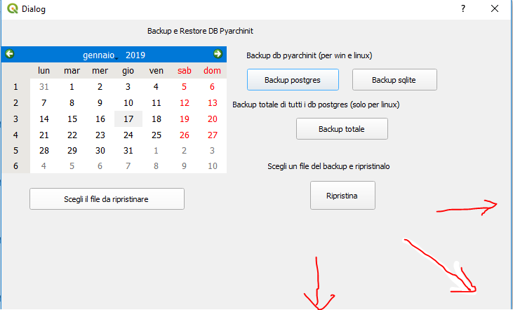 Gestione database - Aggiungere layout al Dialog · Issue #99 · pyarchinit/pyarchinit · GitHub