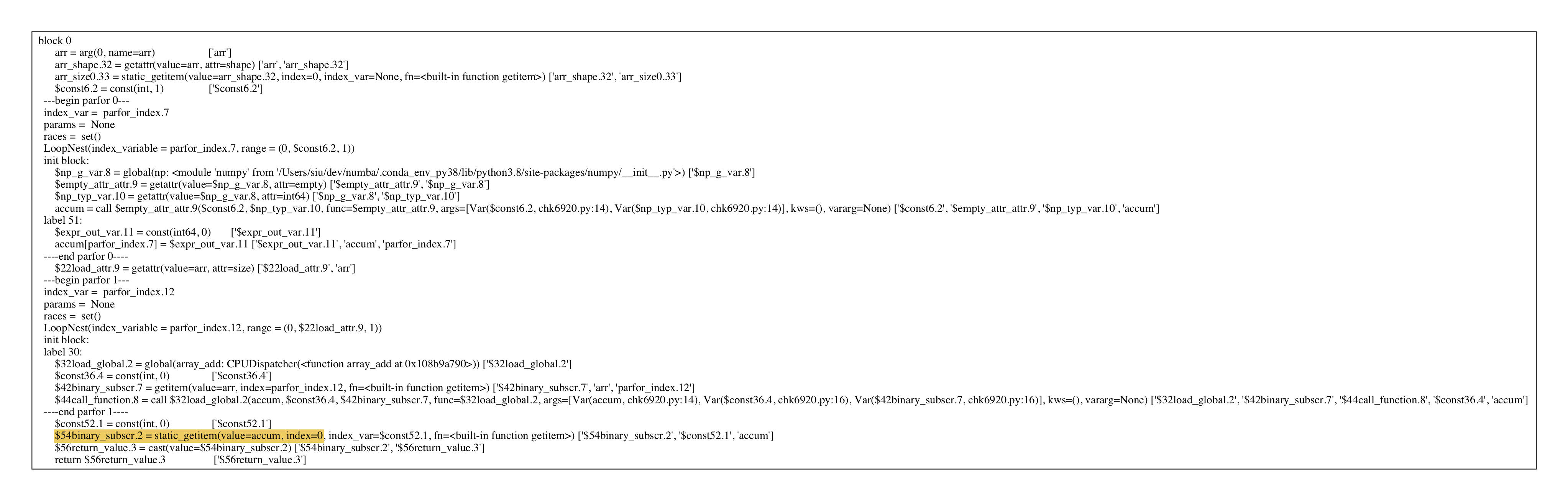 Bad Parfor loop fusion side-effects? · Issue #6920 · numba/numba · GitHub