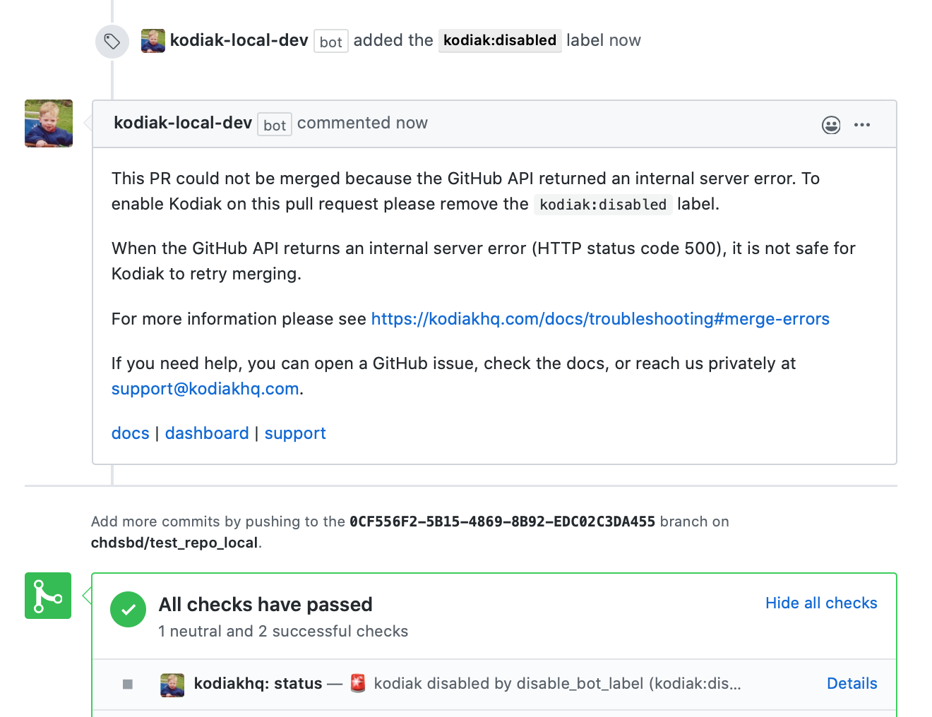 It's unsafe to retry merge when GitHub's pull request merge API returns a 500 error · Issue #397 ...