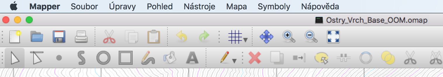 Missing template menu, and missing menu items, on macOS · Issue #1067 · OpenOrienteering/mapper ...