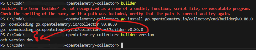 Go install builder installs dev version instead of the specified version · Issue #8691 · open ...