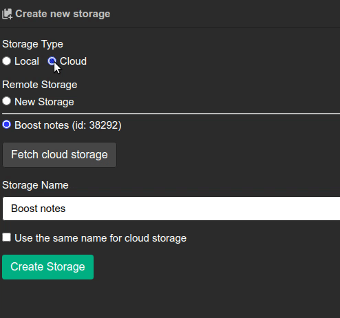 Unable to fetch cloud storage on browser app · Issue #593 · BoostIO/BoostNote-App · GitHub