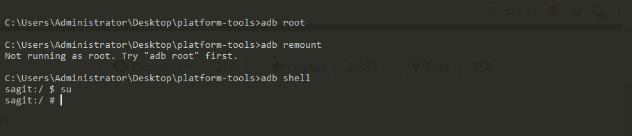 Failed to use adb remount command · Issue #590 · topjohnwu/Magisk · GitHub