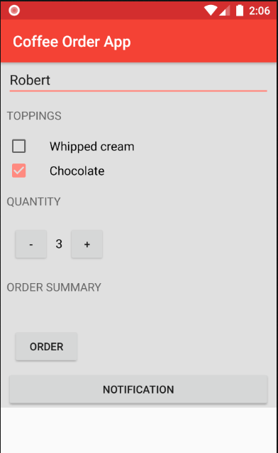 GitHub - noxicus/Coffee-Order-App: #Android #Java
