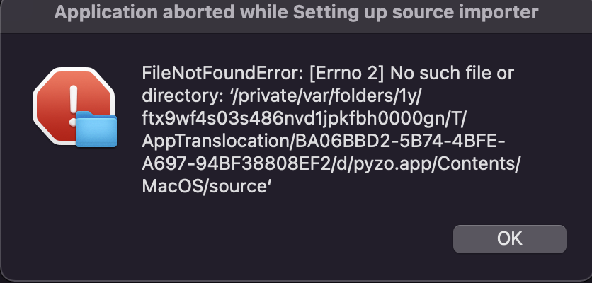 4.11.4 broken on MacOS: damaged dmg file · Issue #769 · pyzo/pyzo · GitHub