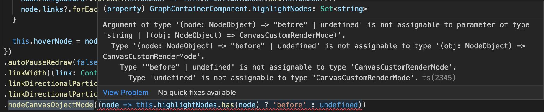 nodeCanvasObjectMode type doesn't match example · Issue #254 · vasturiano/force-graph · GitHub