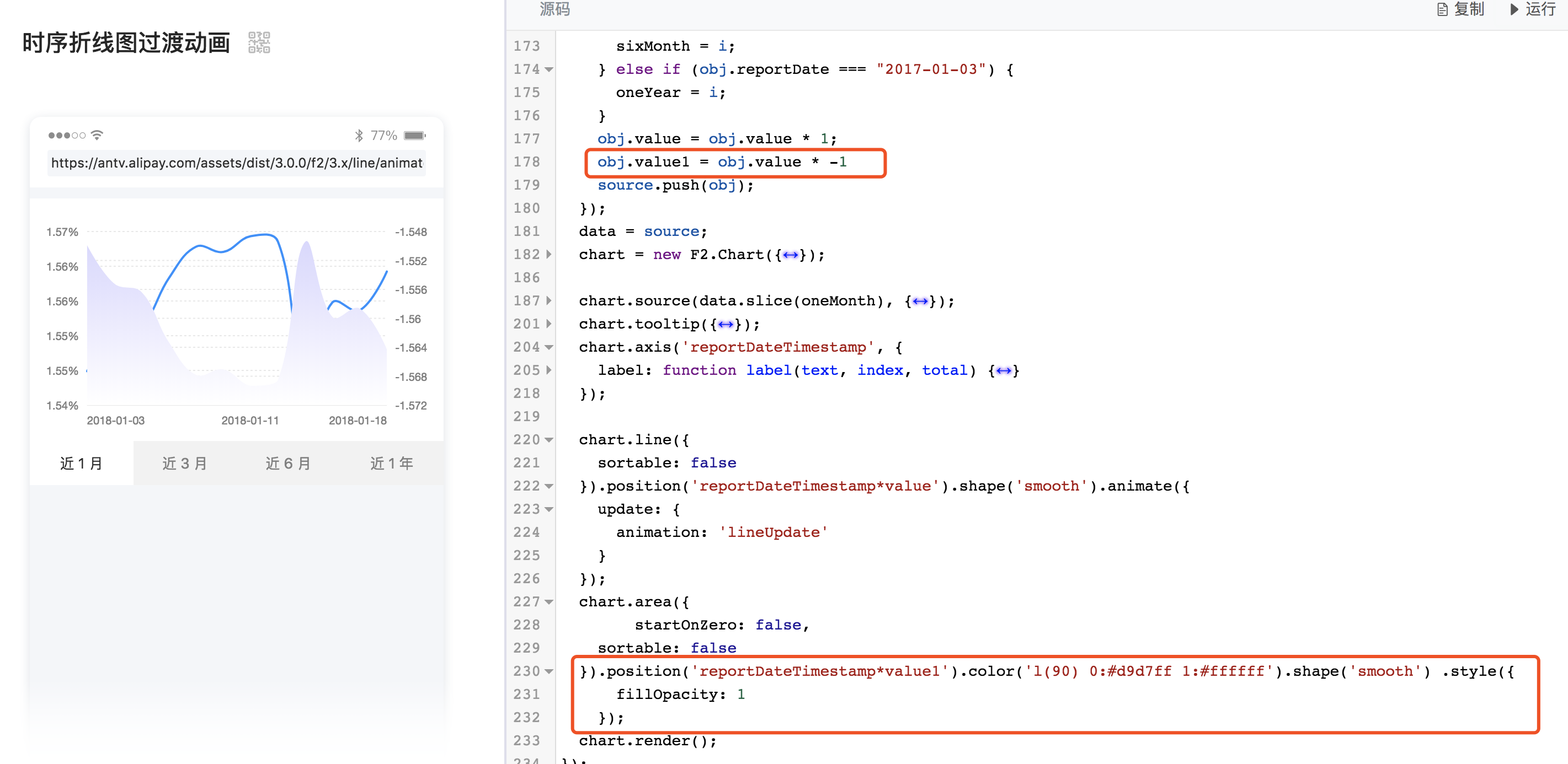面积图挡住了折线图 · Issue #104 · antvis/wx-f2 · GitHub
