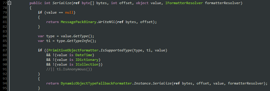 Typeless Resolver in Unity · Issue #82 · MessagePack-CSharp/MessagePack-CSharp · GitHub