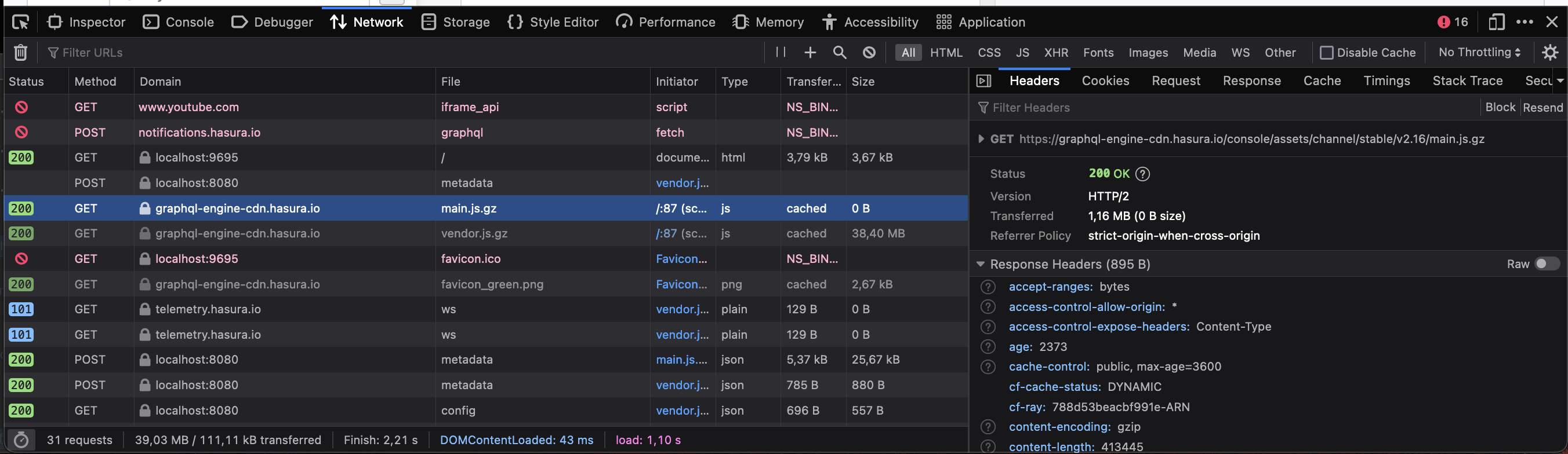 Cli Console 2170 Beta1 Doesnt Load In Firefox · Issue 9378 · Hasuragraphql Engine · Github 1616