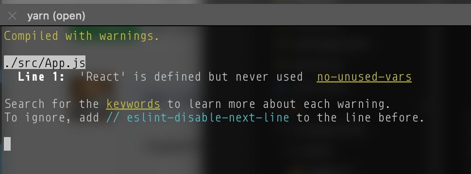 React Specific Fragment Syntax Causes Linter Warning · Issue 6389 · Facebookcreate React App