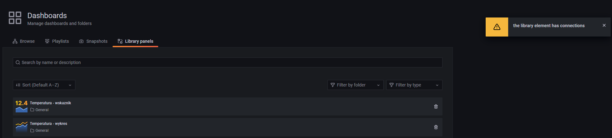 Cannot delete library panel · Issue #49774 · grafana/grafana · GitHub