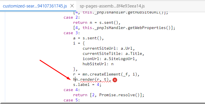 Failed to create application customizer 'ClientSideExtension.ApplicationCustomizer error that ...