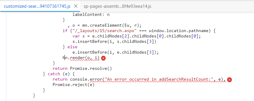 Failed to create application customizer 'ClientSideExtension.ApplicationCustomizer error that ...