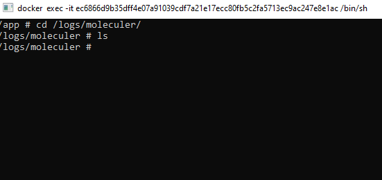 Apparently moleculer cannot write a log inside the docker container · Issue #894 · moleculerjs ...