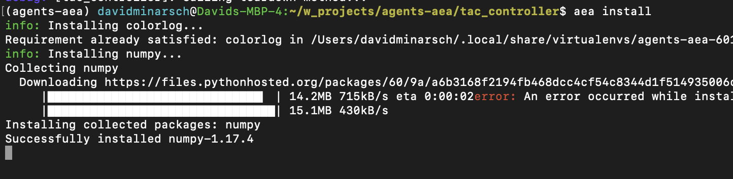 Aea Install Not Exiting When Finished · Issue 411 · Fetchai Agents Aea · Github