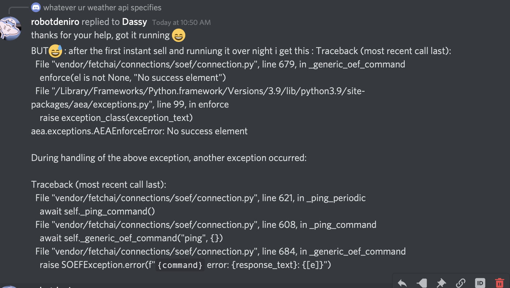 Connectionstatus Monitoring · Issue 1708 · Fetchai Agents Aea · Github