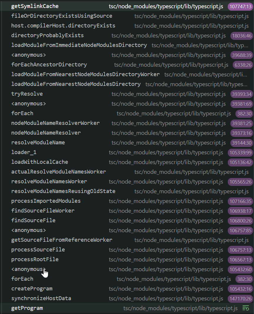 `getSymLinkCache` called to early resulting in an empty cache. · Issue #42578 · microsoft ...