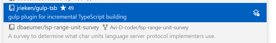 Actions in QuickPickItem should always be top alligned · Issue #131398 · microsoft/vscode · GitHub