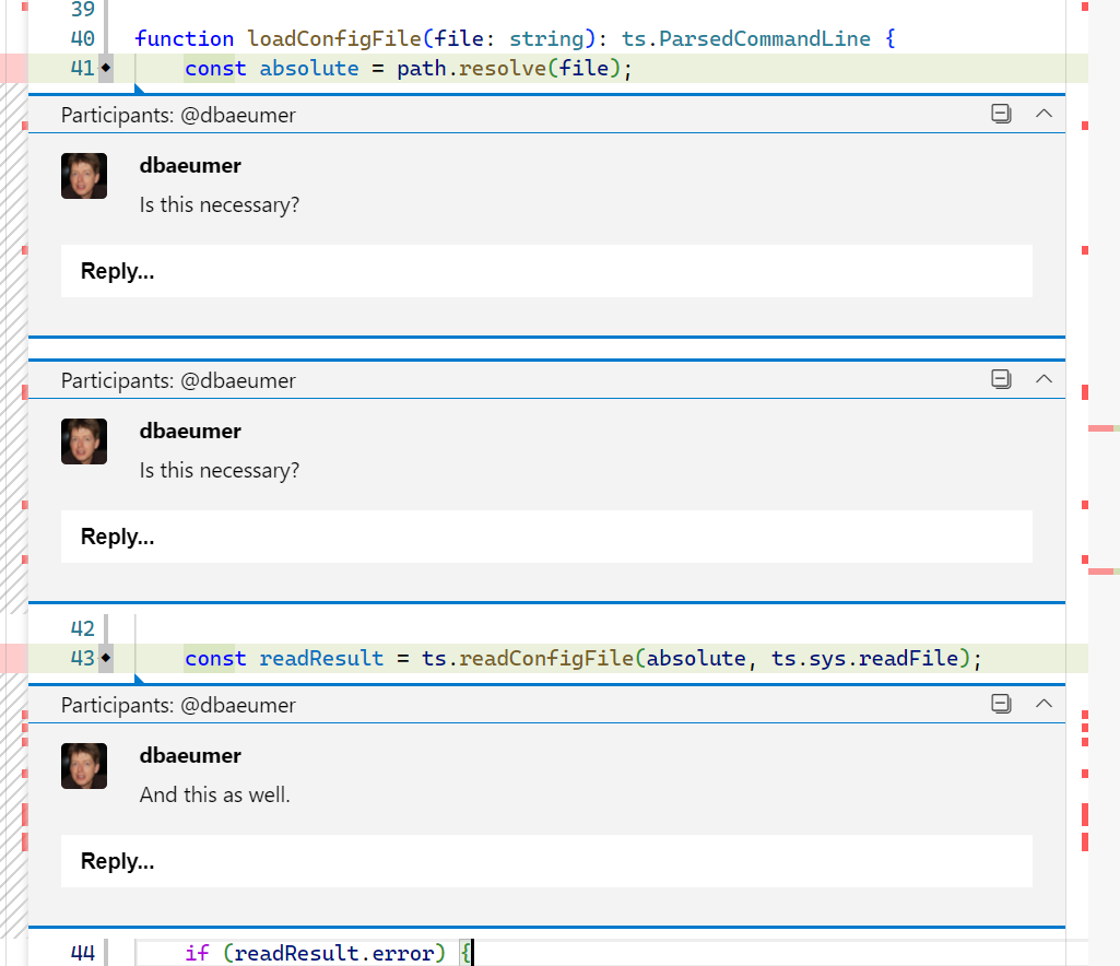 Comments Shown Twice · Issue 2937 · Microsoft Vscode Pull Request Github · Github