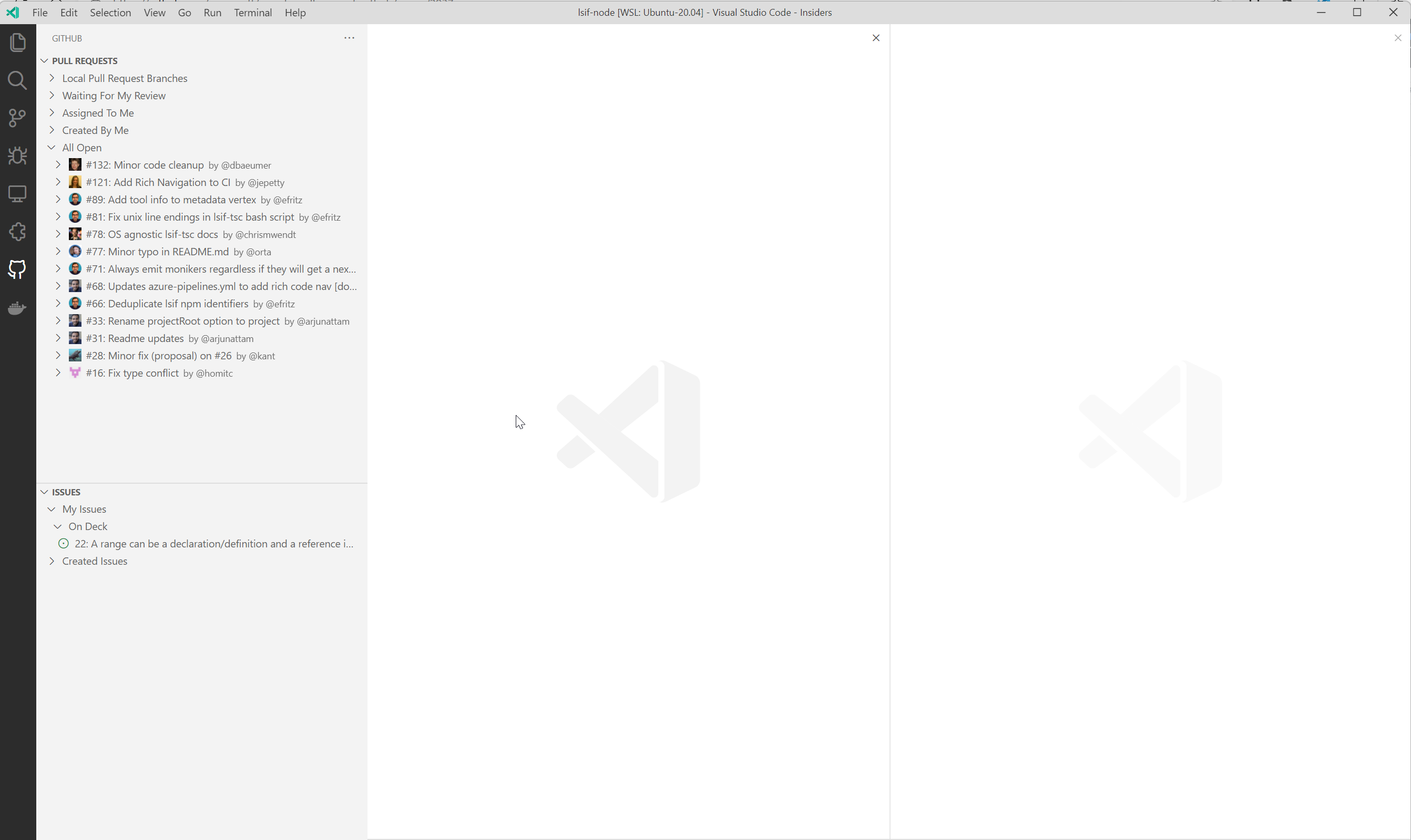 Pull Request Editors Not Restored · Issue 2938 · Microsoftvscode Pull Request Github · Github 