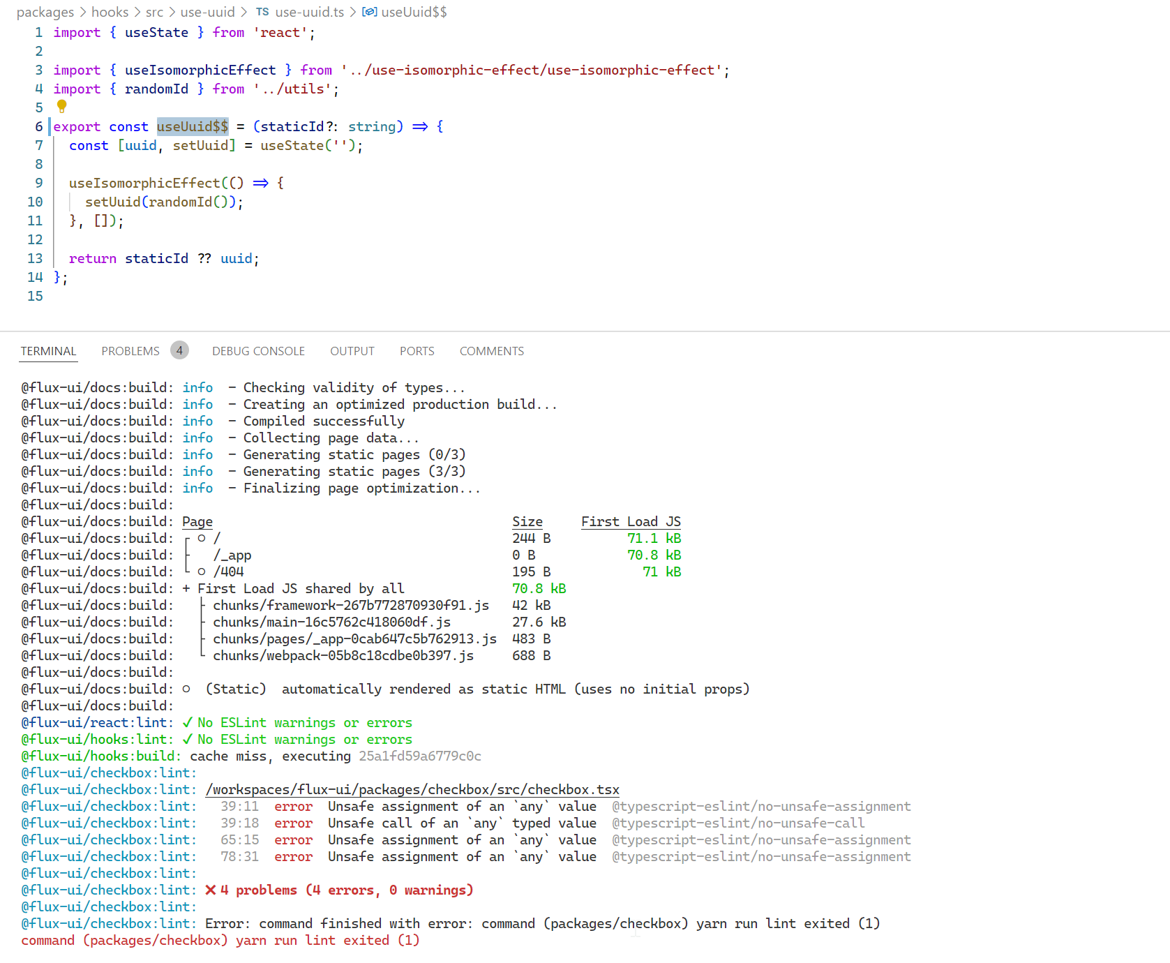 Wierd linting bug · Issue #1429 · microsoft/vscode-eslint · GitHub