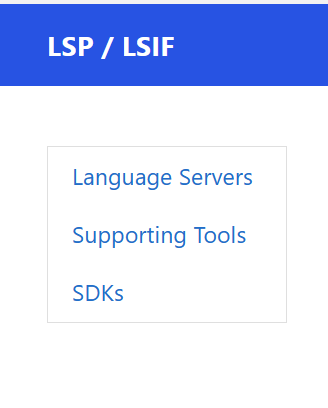 Question: where should LSP test libraries/tools be included? · Issue ...