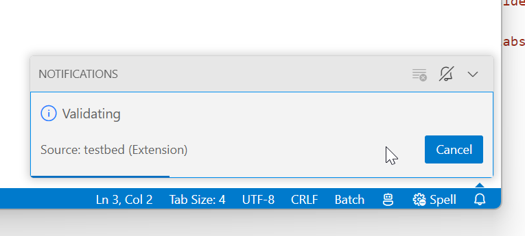 VSCode not showing progress from Language Server · Issue #193138 · microsoft/vscode · GitHub