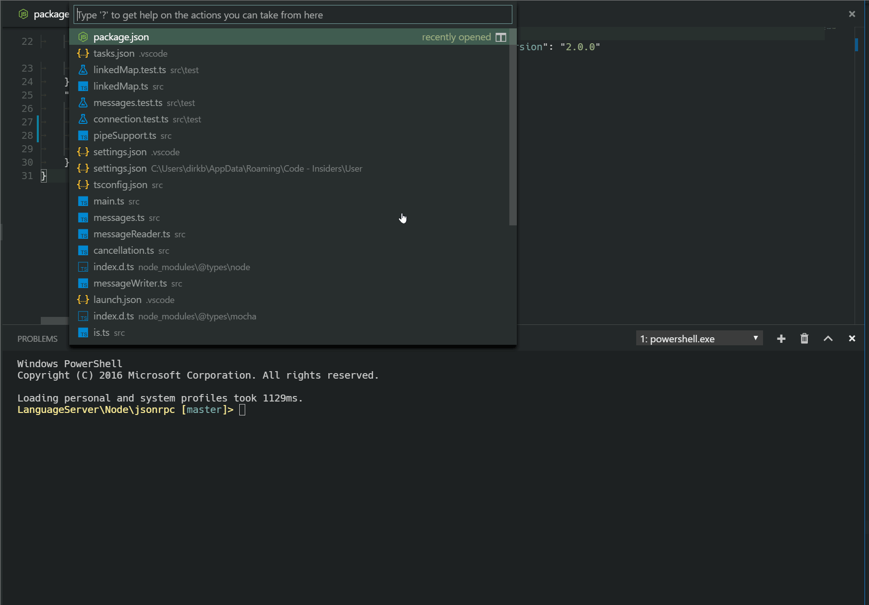 tasks 2.0 incorrectly handles relative paths · Issue #28597 · microsoft/vscode · GitHub