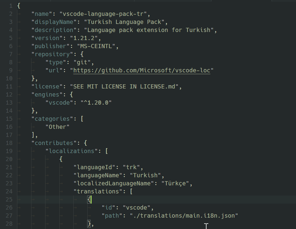 [Language Pack] tr is not supported to load "Turkish Language Pack" · Issue #45370 · microsoft ...