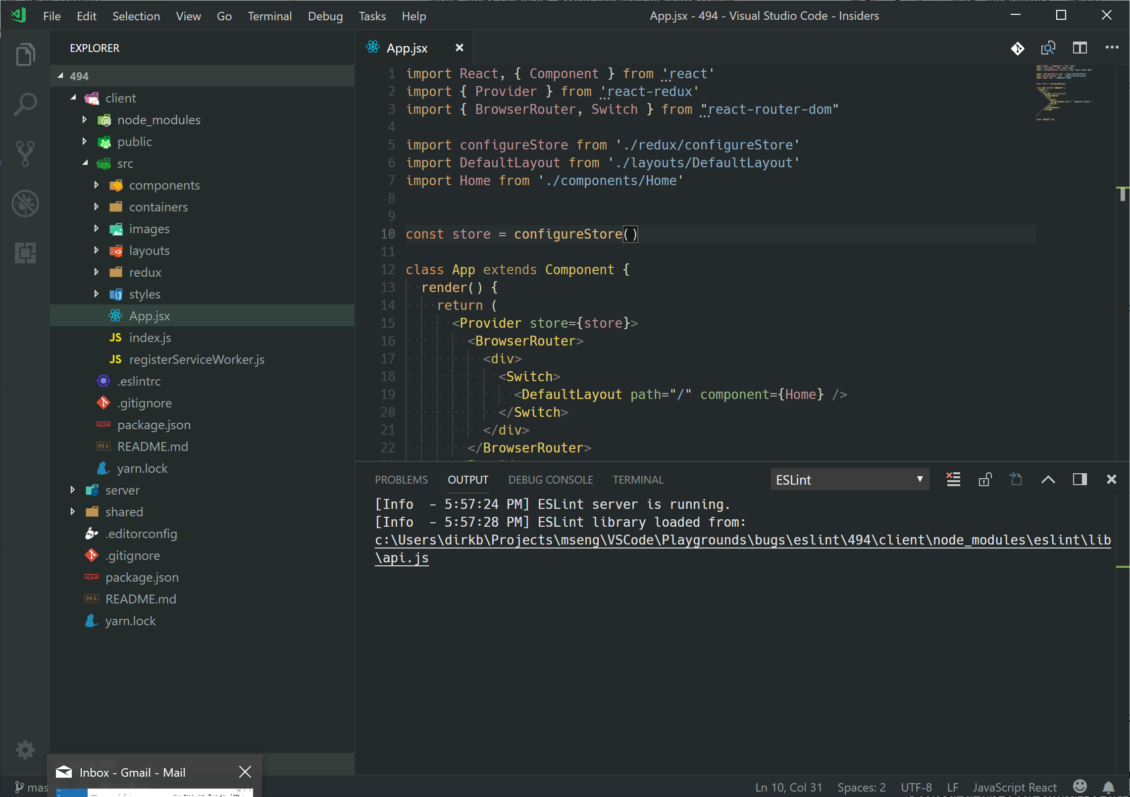 Get Error Using Airbnb Config But Works From Cli · Issue 494 · Microsoftvscode Eslint · Github