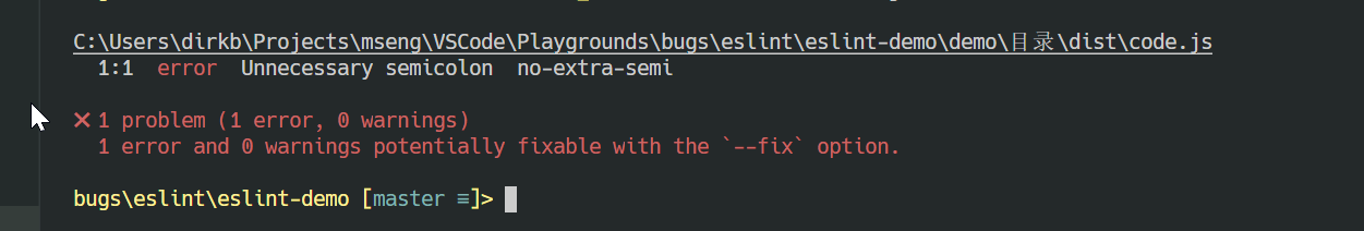 ".eslintignore" Not Work When Path Includes Chinese Char · Issue #517 · microsoft/vscode-eslint ...