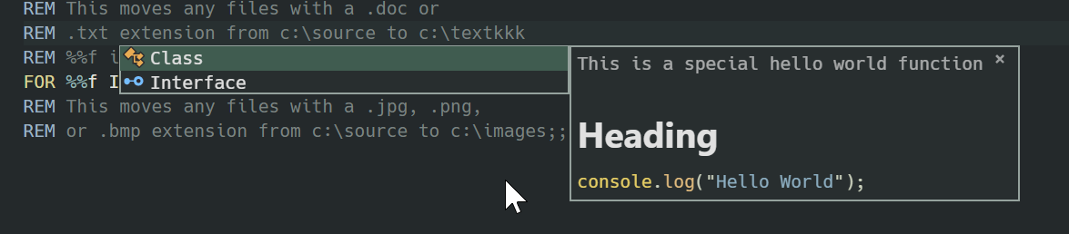 Wrong values for CompletionItemKind. · Issue #61217 · microsoft/vscode ...