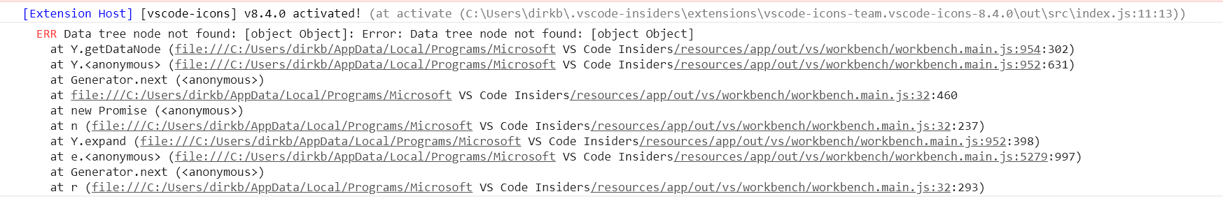 Files created through the configuration service don't refresh the explorer · Issue #71182 ...